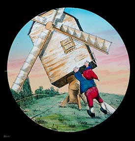 The Farmer and The Windmiller : The Slides of Wilhelm Busch : The Magic ...