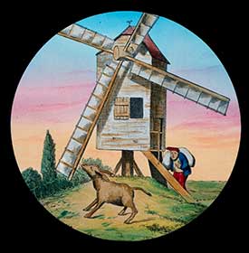 The Farmer and The Windmiller : The Slides of Wilhelm Busch : The Magic ...